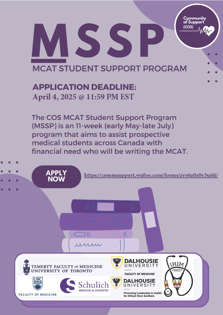 MCAT Student Support Program - MD Undergrad Education, UBC Faculty of ...
